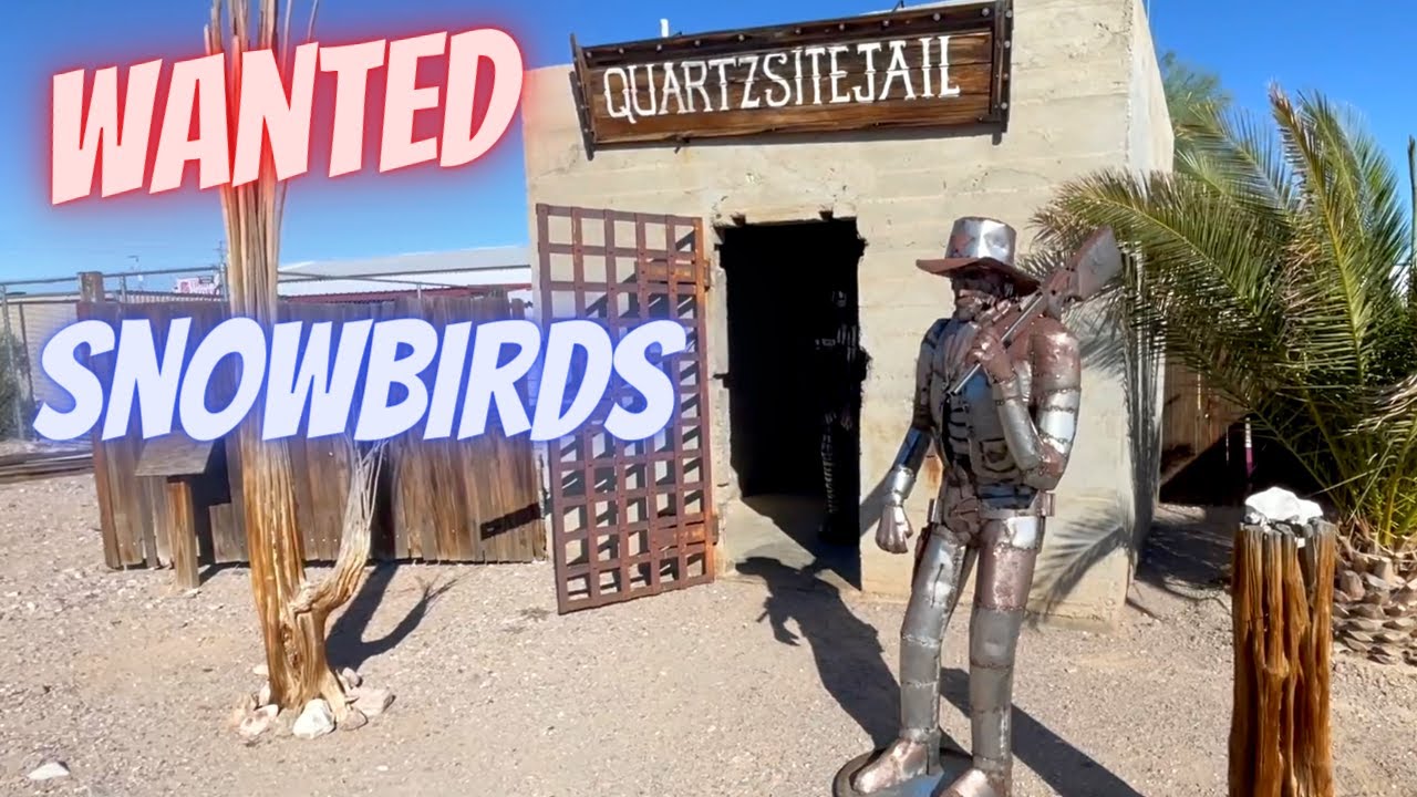 Snowbird Season Starts - Quartzsite 2022 - YouTube