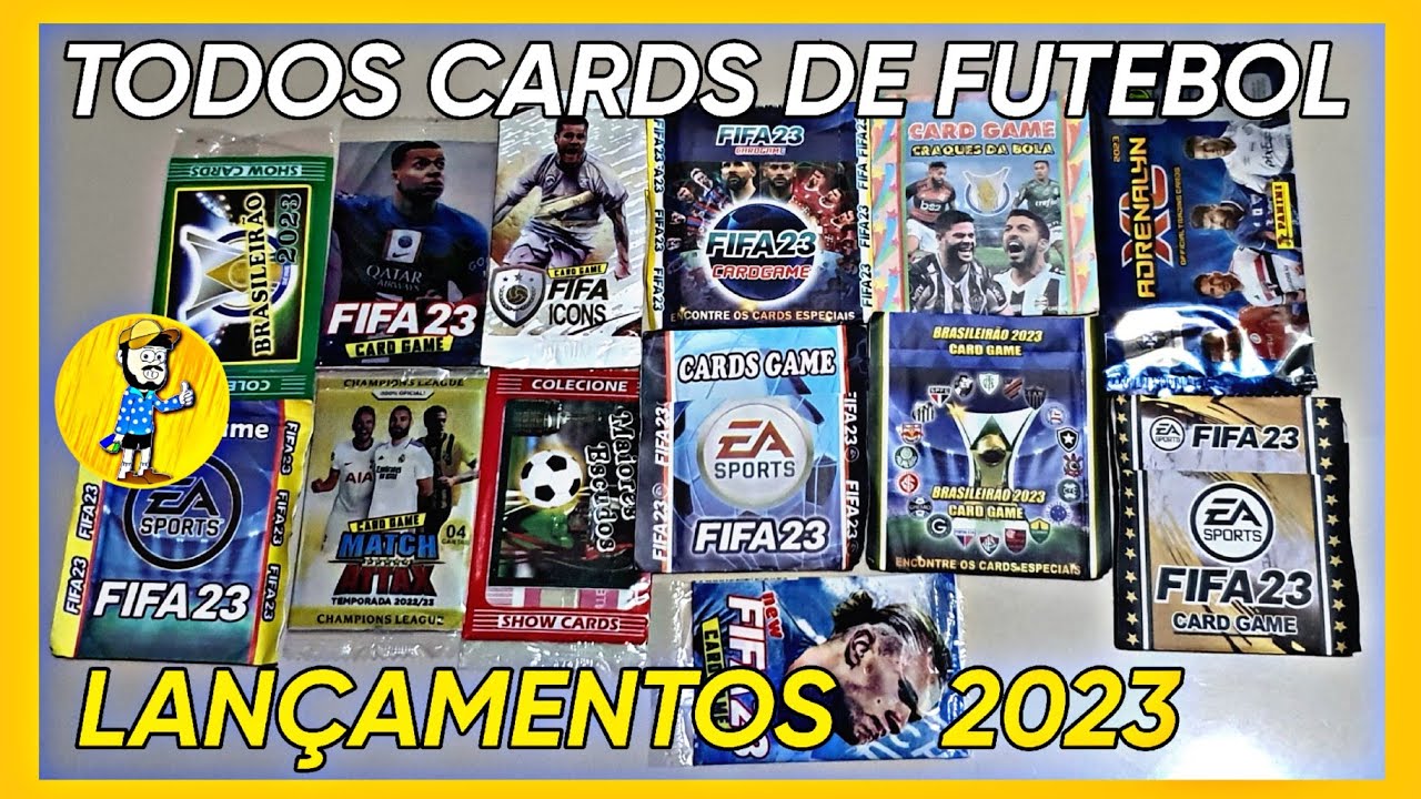 ABRINDO TODOS OS LANÇAMENTOS DE CARDS DE FUTEBOL DO ANO - YouTube