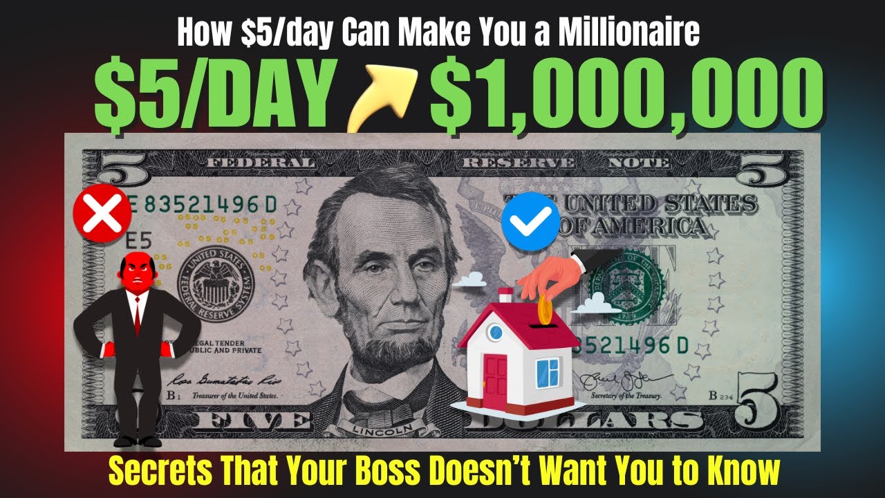 How $5 a Day Can Make You a Millionaire. Compound Interest Explained ...
