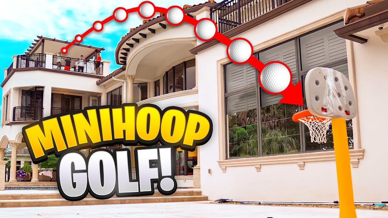 $5,000 Mini Golf At The One Percent Mansion!!! - YouTube