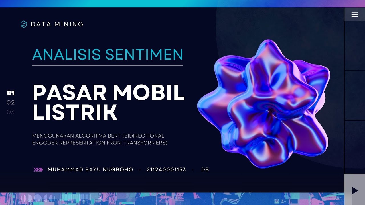Analisis Sentimen Pasar Mobil Listrik Menggunakan Algoritma BERT - YouTube