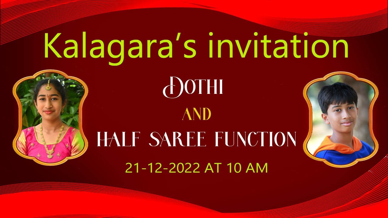 Kalagara's invitation - YouTube