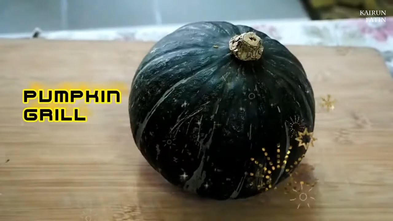 Labu Kuning Bakar | Resepi Bujang | Kabocha Japan | Simple dessert ...