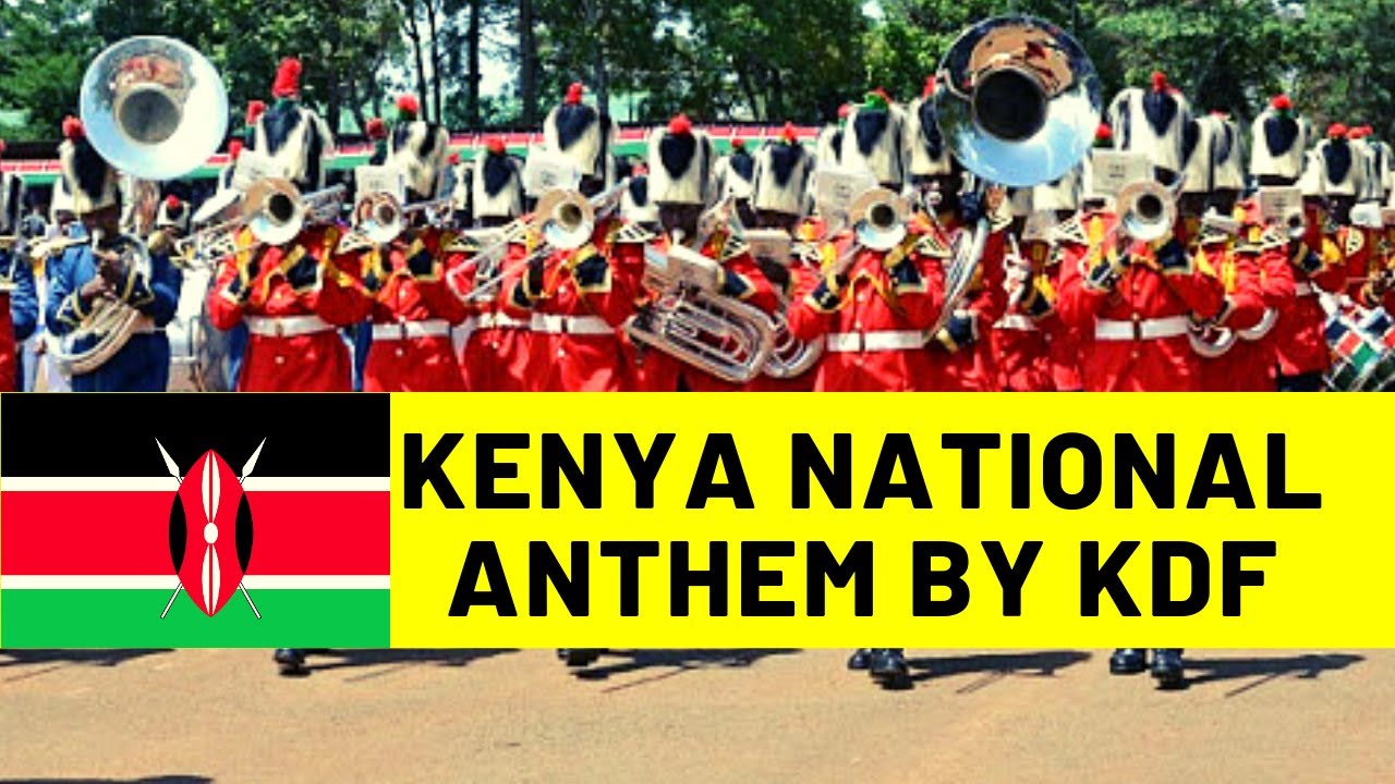 KENYA NATIONAL ANTHEM BY KDF BAND! - YouTube