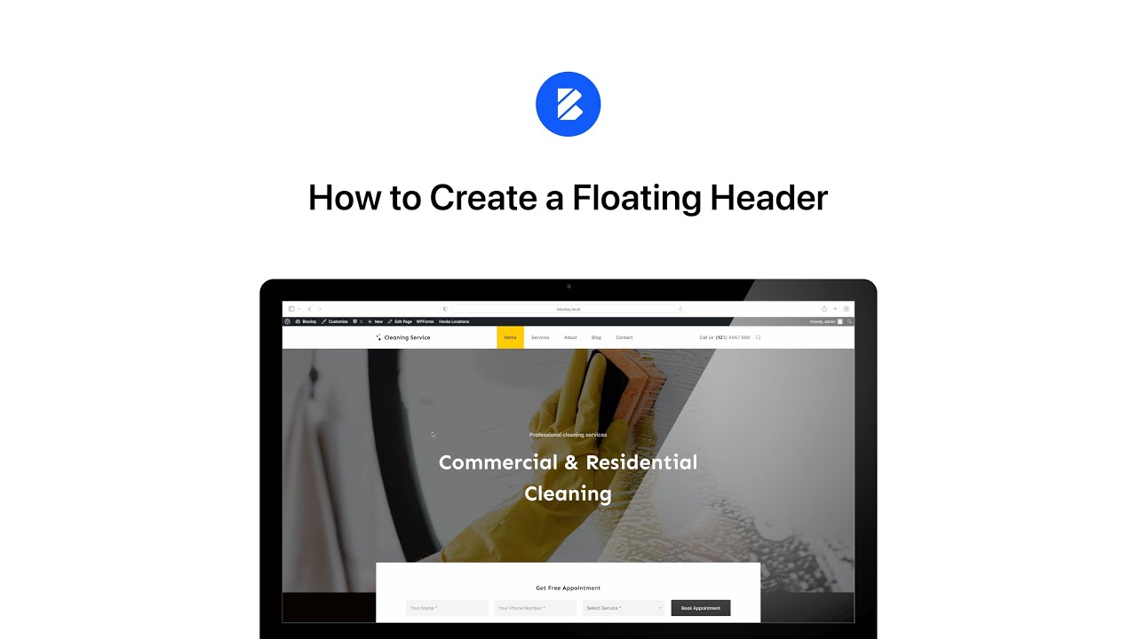 How To Create A Floating Header Blocksy shorts YouTube How To Create A Floating Header Blocksy shorts YouTube