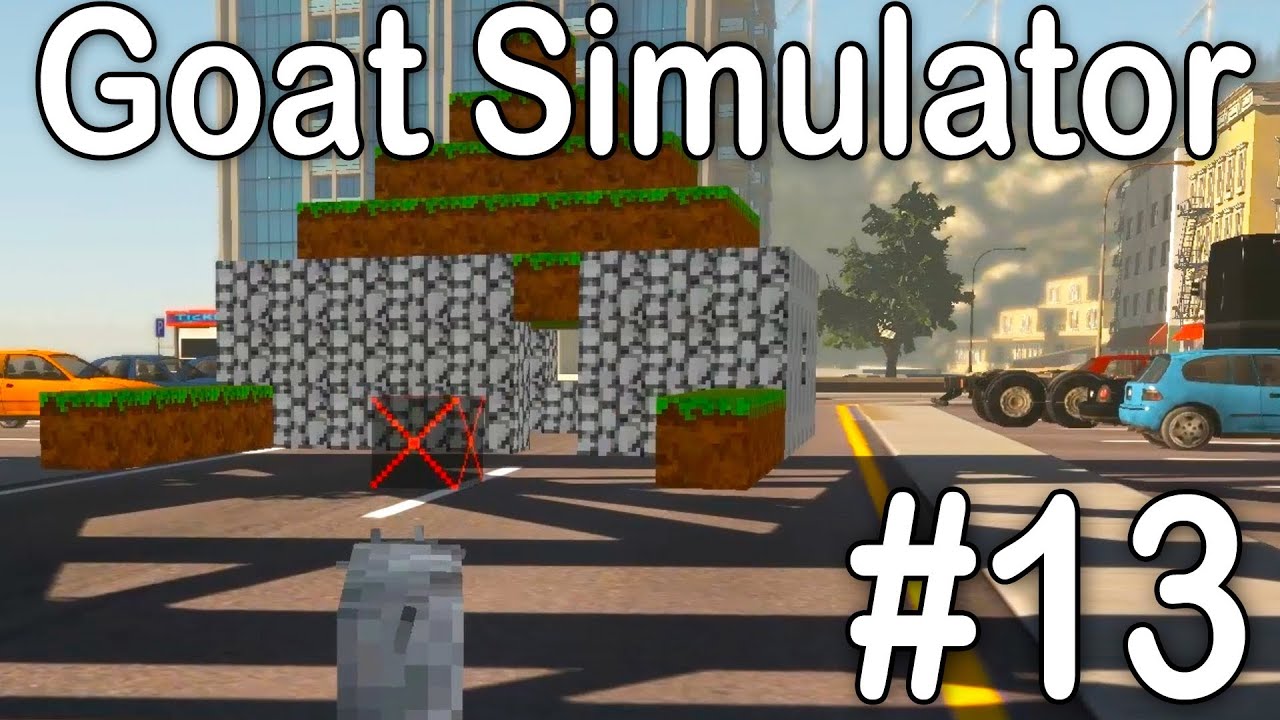 GOAT SIMULATOR #13 - Slender-Goat & Minecraft [Patch 1.1] | Let's Play ...