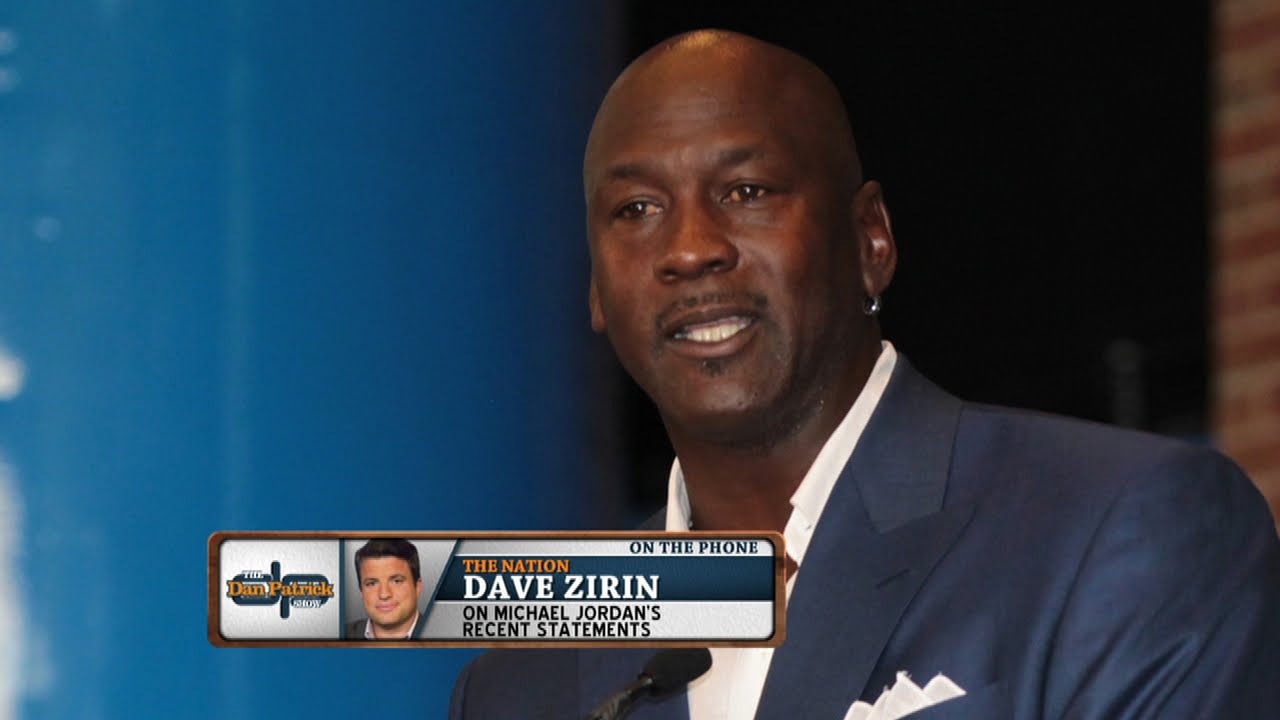 Dave Zirin on Michael Jordan speaking out - YouTube