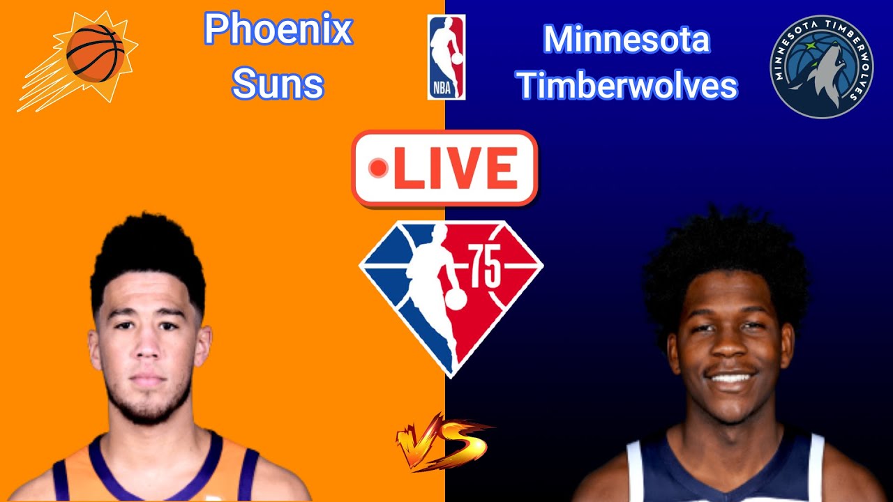 Phoenix Suns at Minnesota Timberwolves NBA Live Scoreboard Play by Play ...