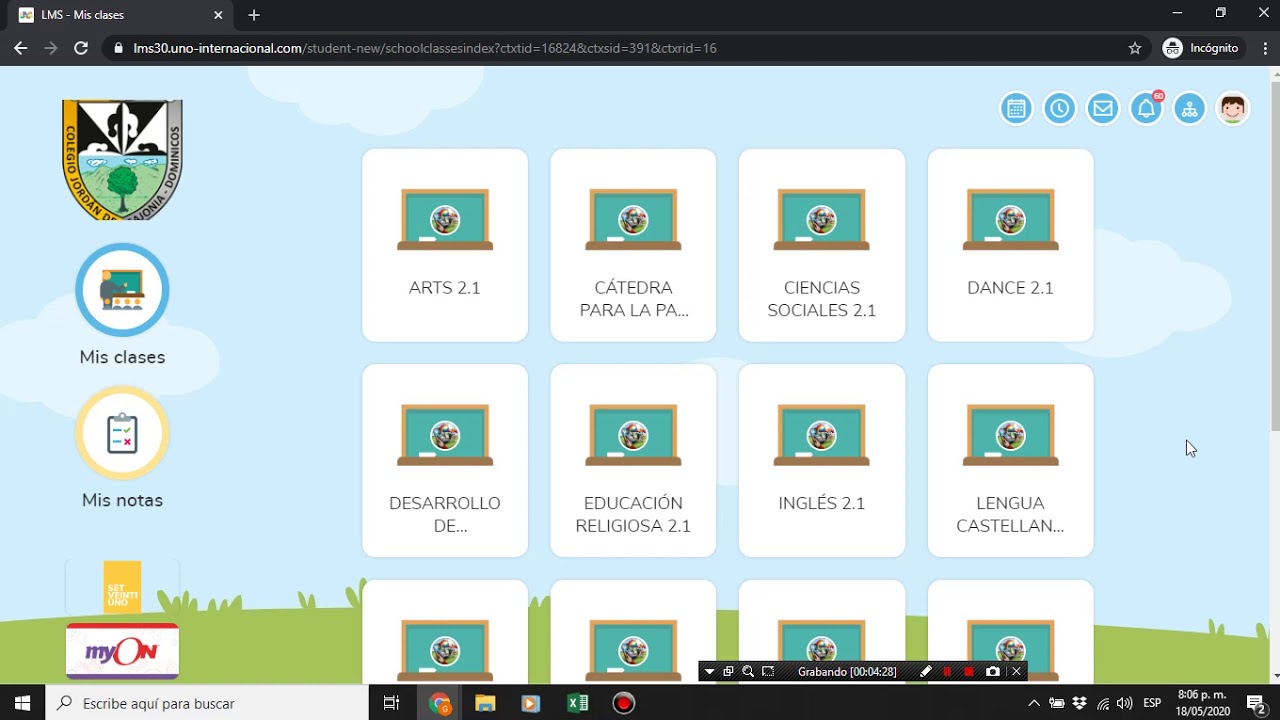 Class 4, Entregar tareas por UNOi Participar en el foro UNOi - YouTube
