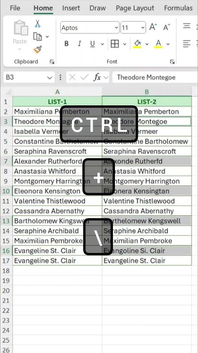 Excel Data Mismatch 😱 #exceltips #exceltricks #advanceexcel - YouTube