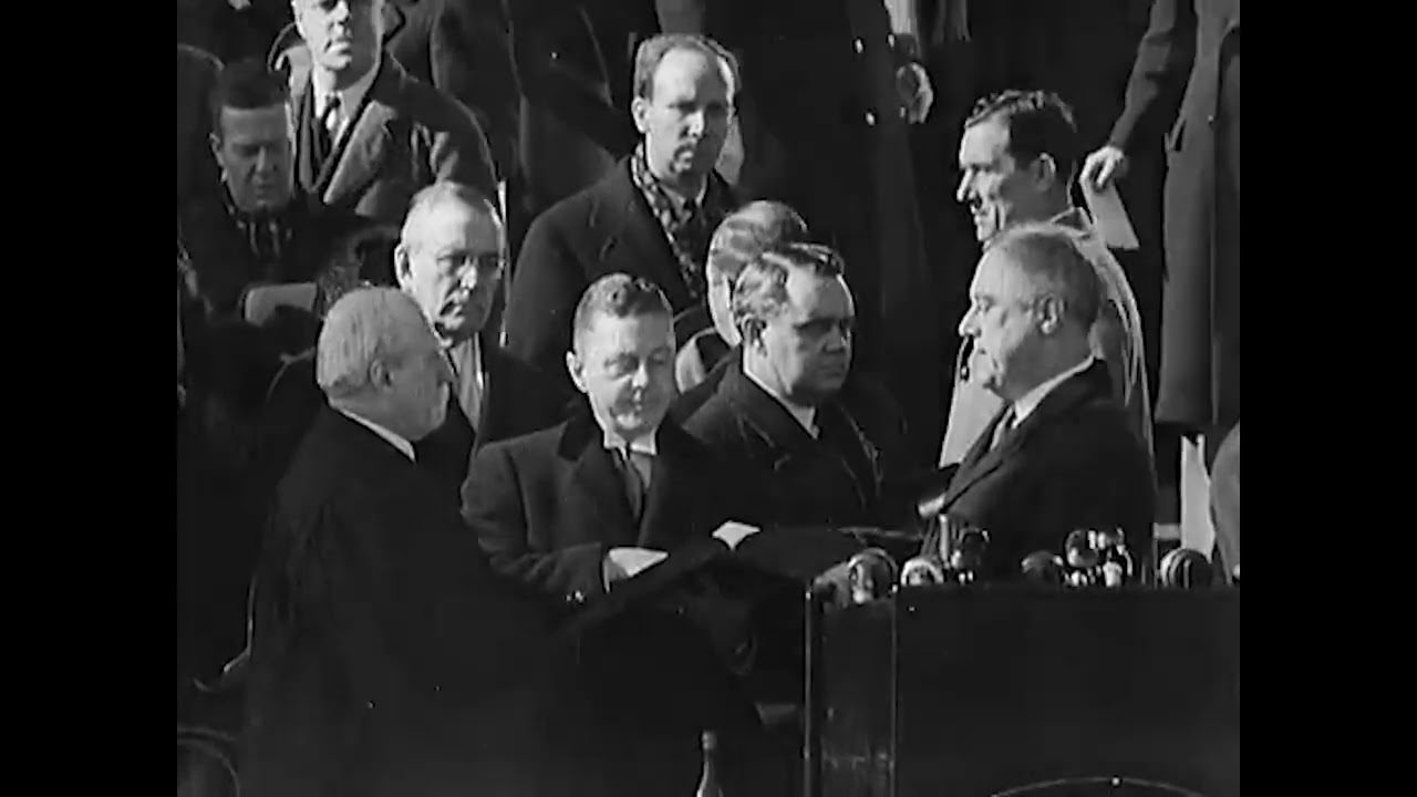 Third Inauguration of Franklin D. Roosevelt (1941) - YouTube