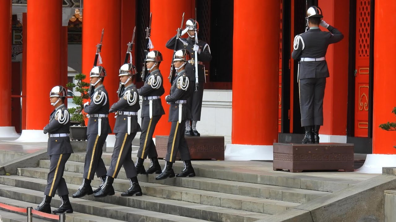 🐲台北 忠烈祠 禮兵交接 Changing of the Honor Guard in Taiwan #中華民國114年12月21日(2025 ...