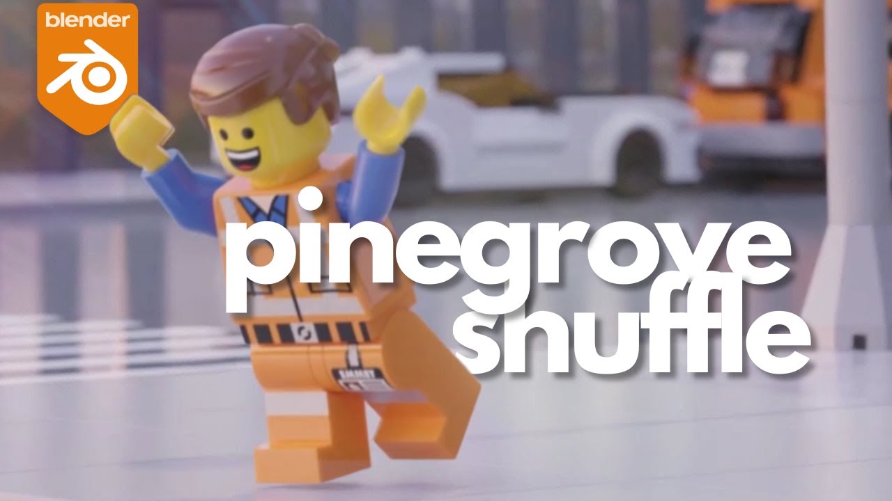 How I Make LEGO Pinegrove Shuffle in Blender - YouTube