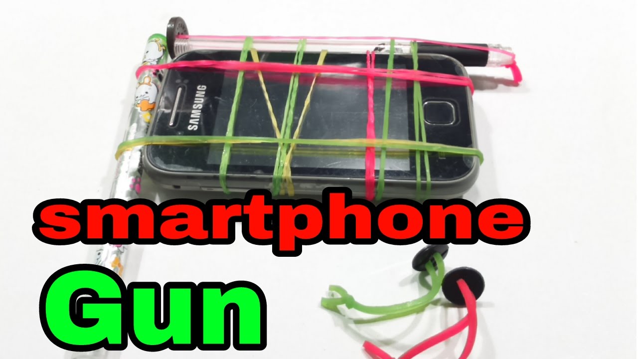 how to make a smartphone to gun that shoots | diy gun | diylimited ...