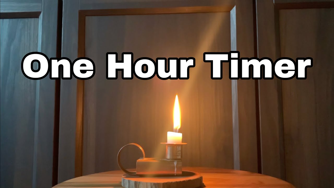 1 Hour Timer | Candle Melting Timelapse | Relaxation & Mindfulness for ...