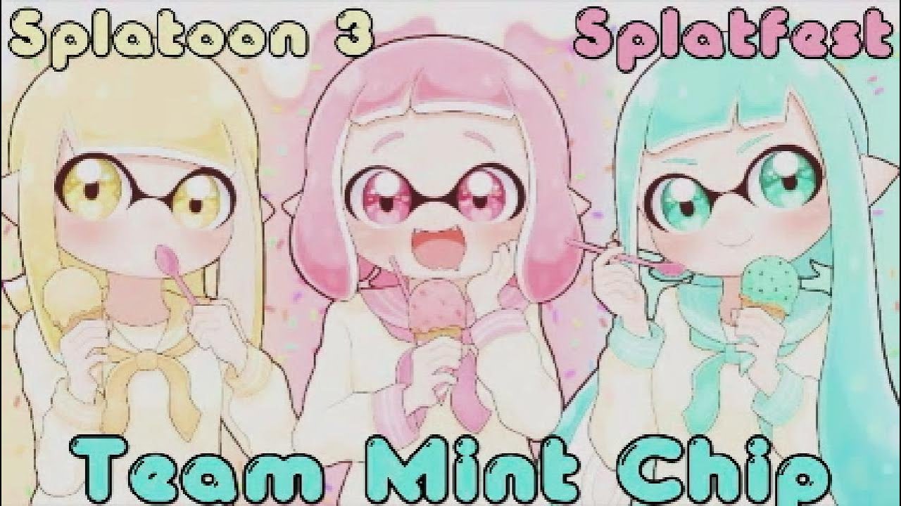 Splatoon 3 Splatfest Team Mint Chip - YouTube