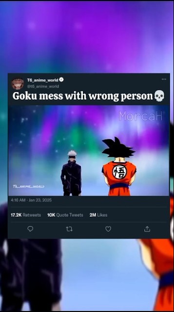Goku mess with wrong person 😈🔥#animeedit #animeshorts #gojosatoruedit # ...