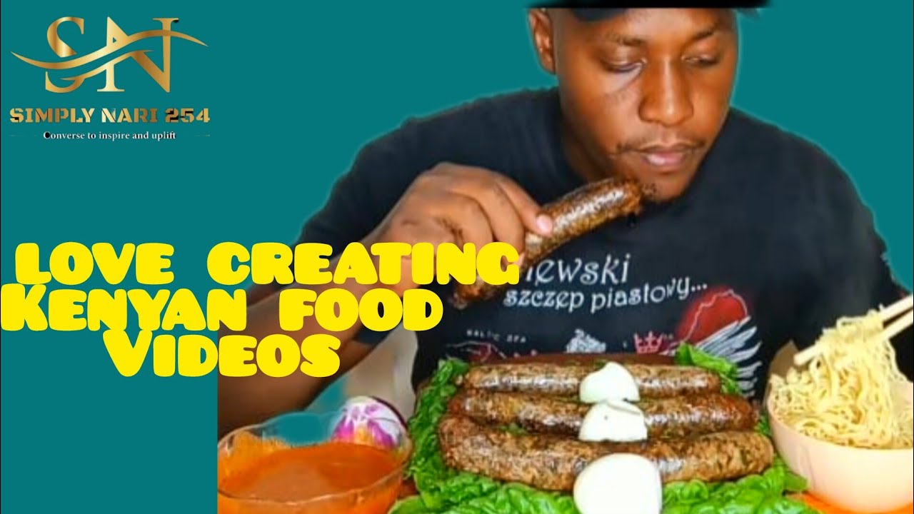 The first Kenyan food mukbarg SMR video pioneer - YouTube