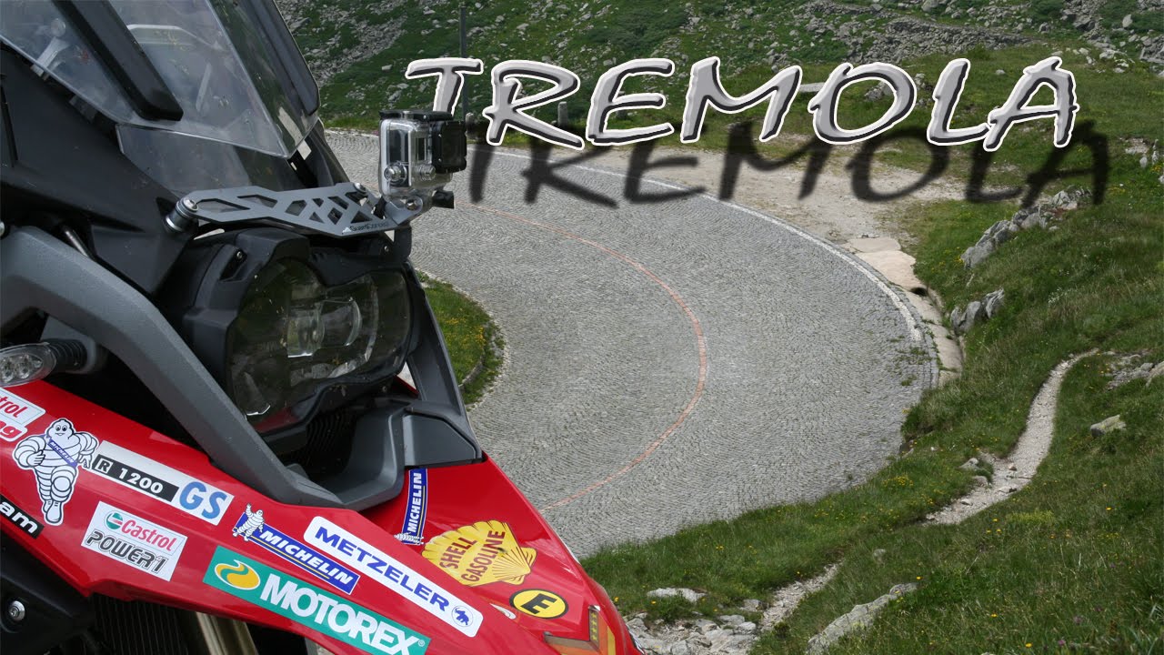 Tremola, St. Gotthard-Pass, die historische Strecke, Abfahrt, G.-Pass ...
