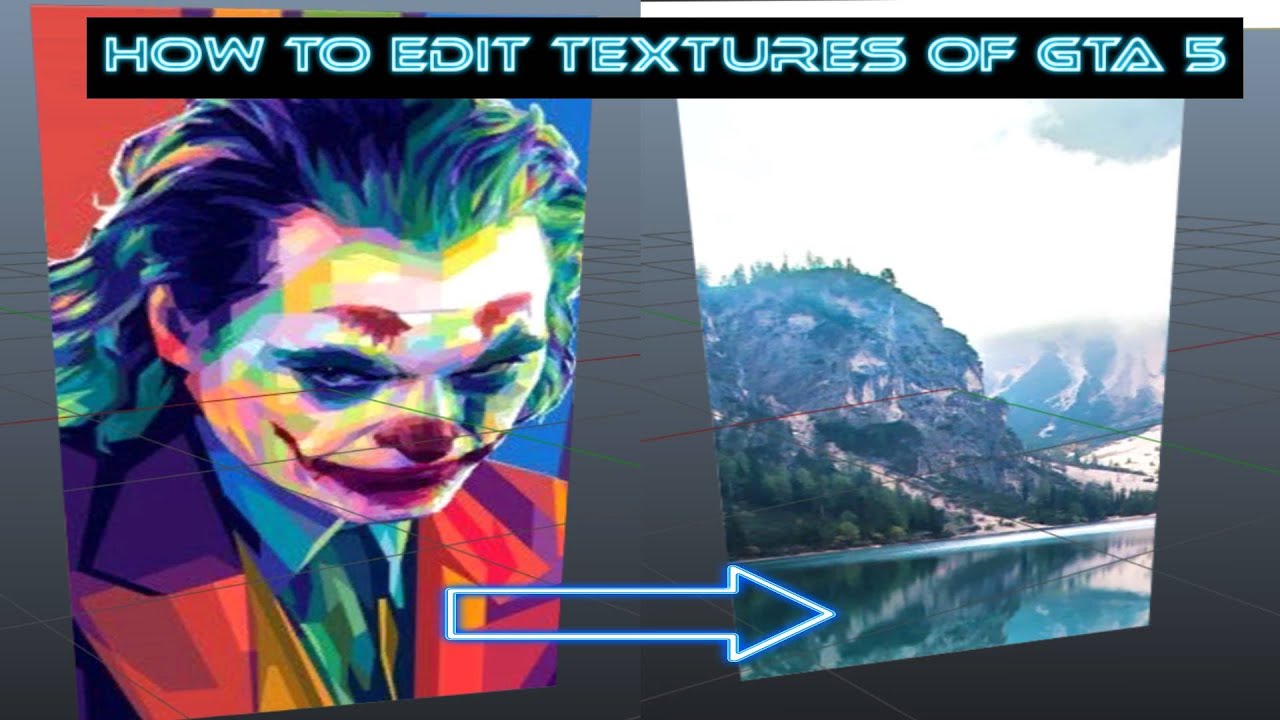 HOW TO EDIT GTA 5 TEXTURES FOR FIVEM AND MULTIPLAYER #gta5 #texture # ...