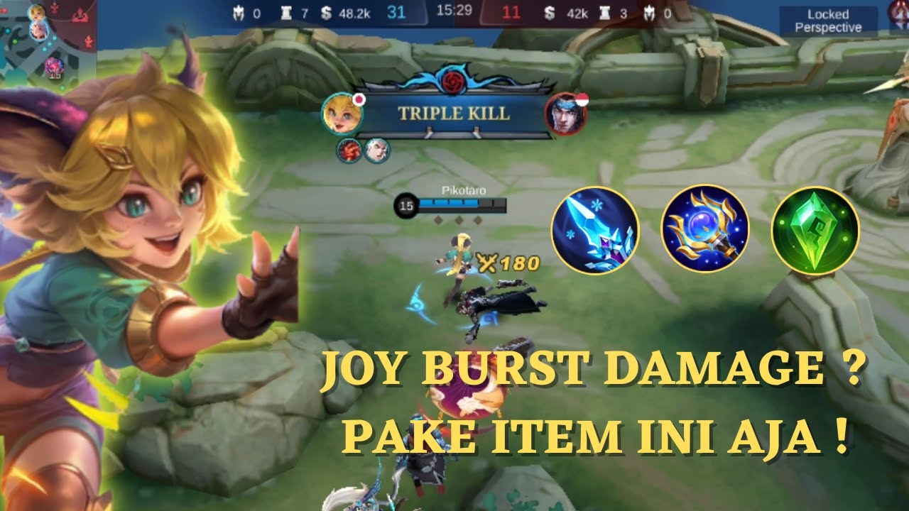 JOY BURST DAMAGE ? NGERI DAMAGENYA PAKE ITEM INI ! | GAMEPLAY JOY ...