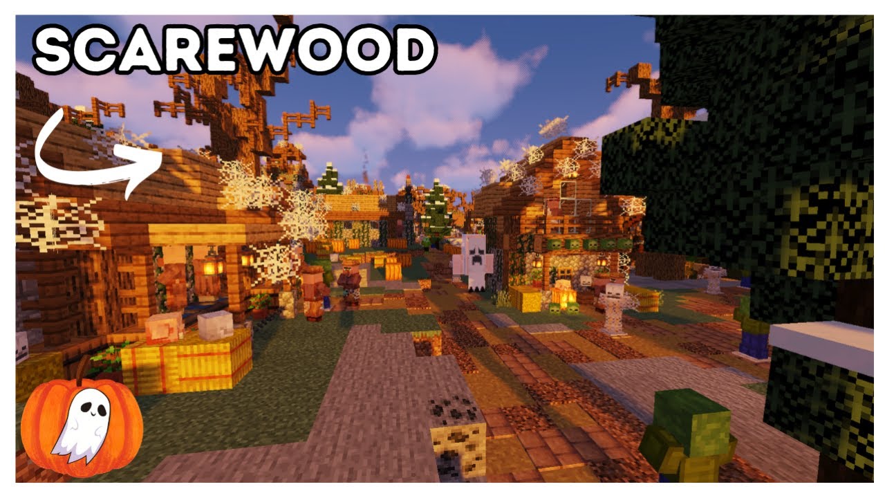 This Minecraft Village Is Haunted… - YouTube