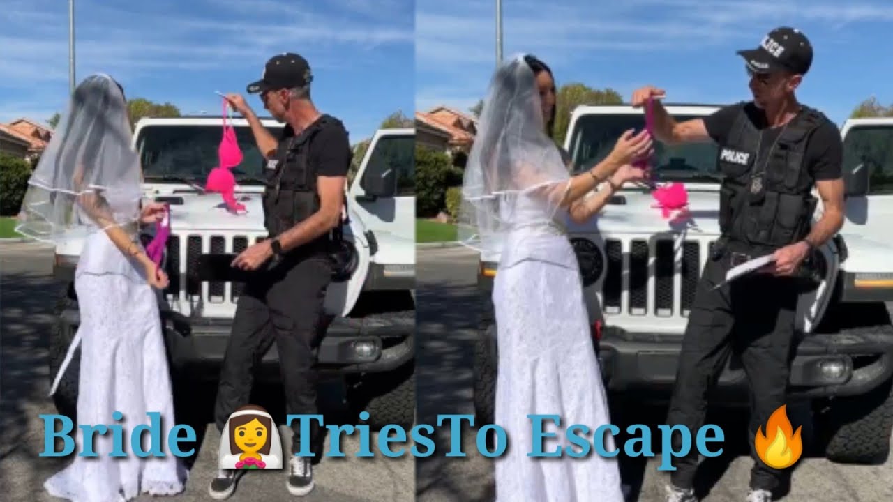 Bride 👰Tries To Escape !! Beautiful 😍 Girl Handcuffs 🔥💥🔥 - YouTube