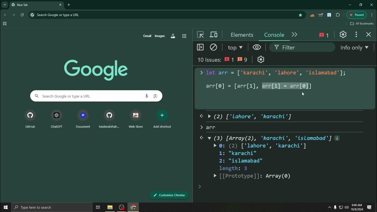 React Native Application Development | Batch 1 | JavaScript Class 5 ...