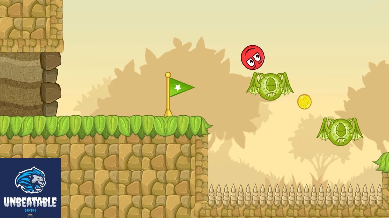 Red Bounce Ball 5 | Crazy Games | Full Gameplay | All 30 Stages | - YouTube