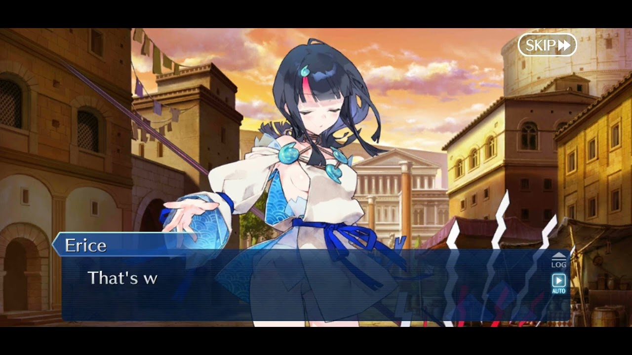 Utsumi Erice Valentine Cutscene Fgo - YouTube