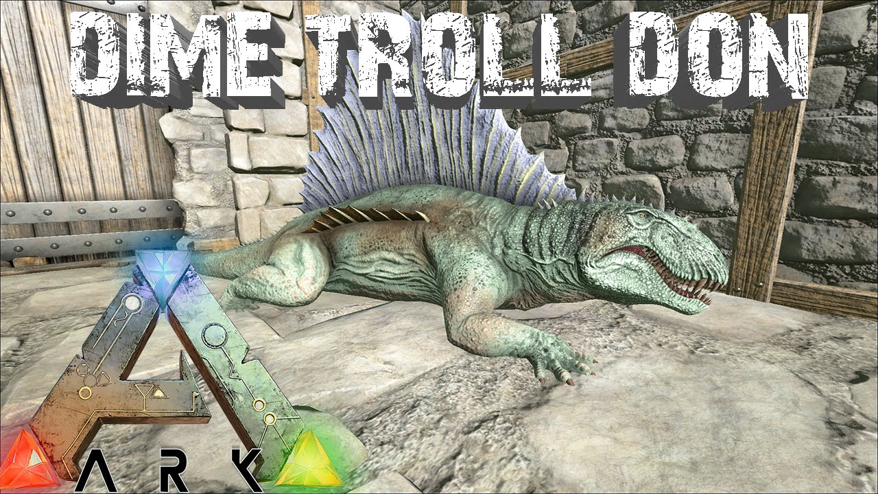 ARK Survival Evolved: Dimetrodon - The Ark's Little Troll! - YouTube