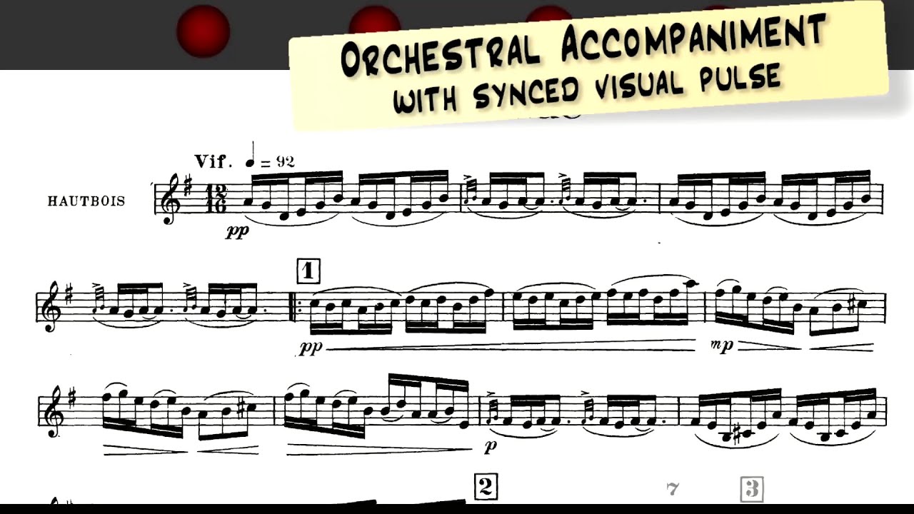 Orchestral excerpts for Oboe - vol 2 - ORCHESTRAL ACCOMPANIMENT - [demo ...