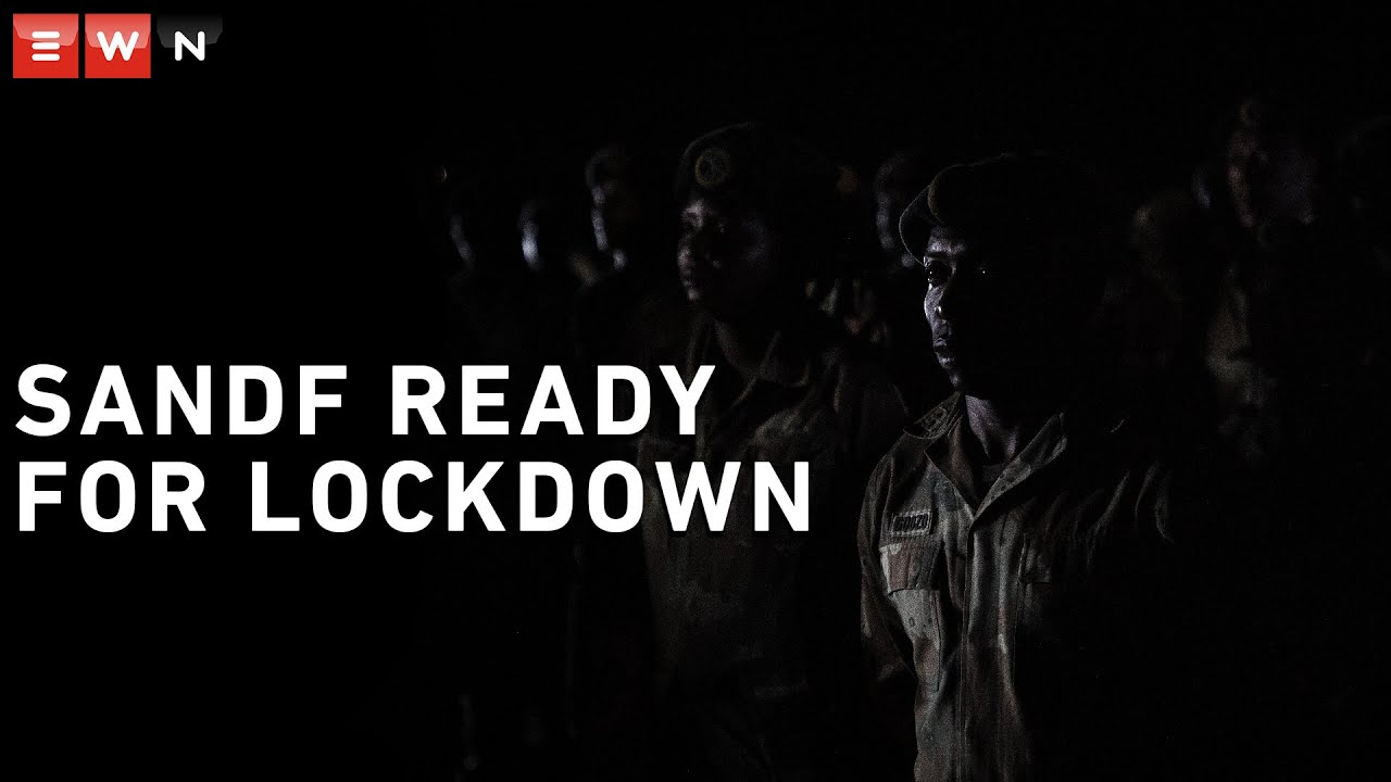 SANDF gear up for support role in lockdown - YouTube