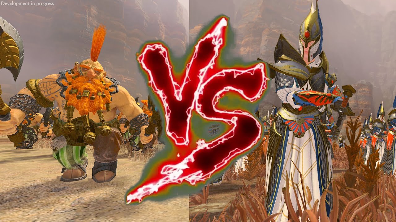 Doomseekers VS Swordmasters of Hoeth. Total War Warhammer 3 - YouTube