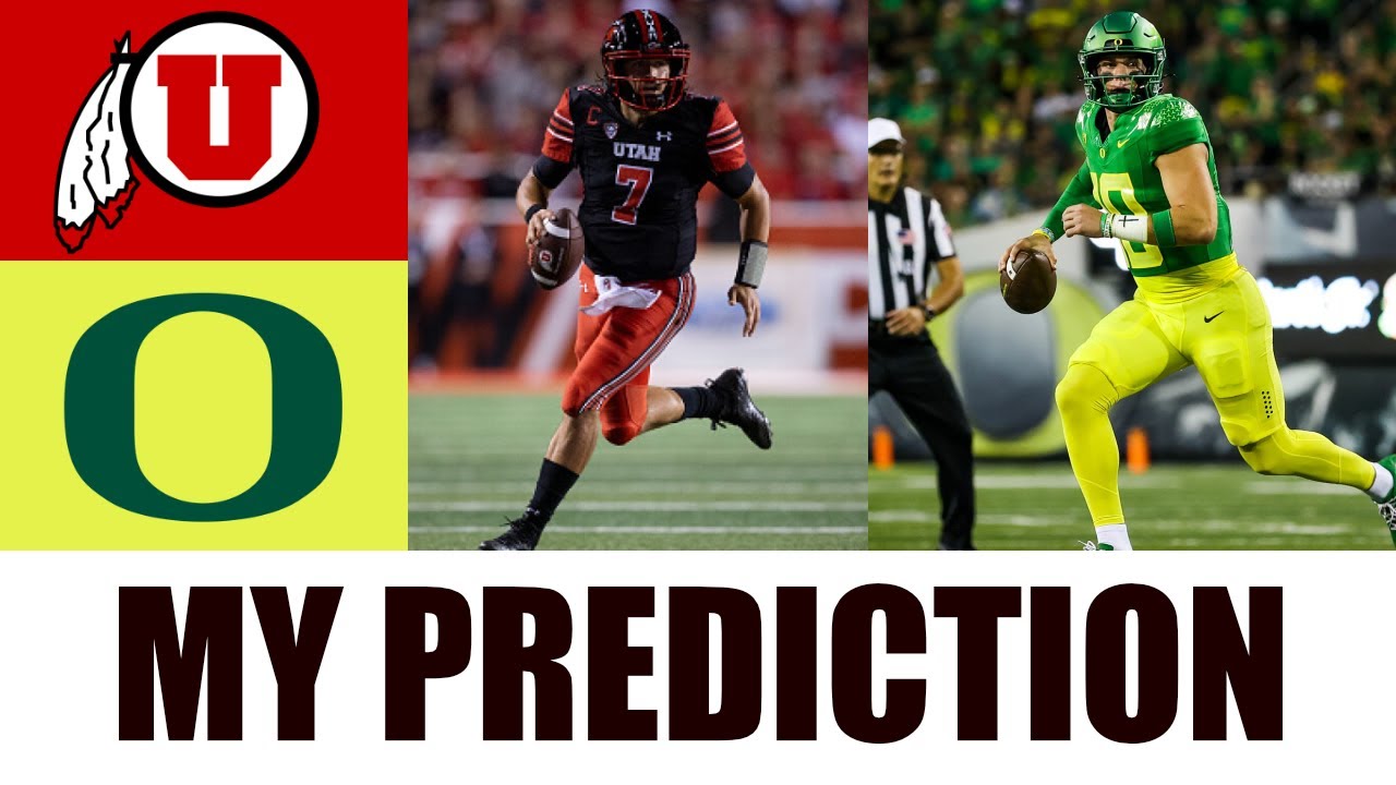 Oregon Ducks Vs Utah Utes | 2022 College Football Prediction - YouTube