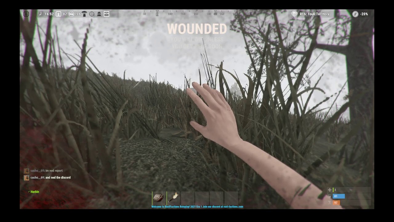 Rust Factions RP - House Destroyed NO RP Contact was made ... Epic Fail ...