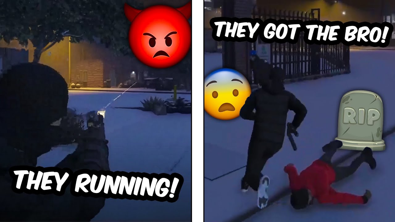 Zay Witnessing His Mans Getting K*lled And Gets In A Bangout 😈💥🔫 l GTA ...