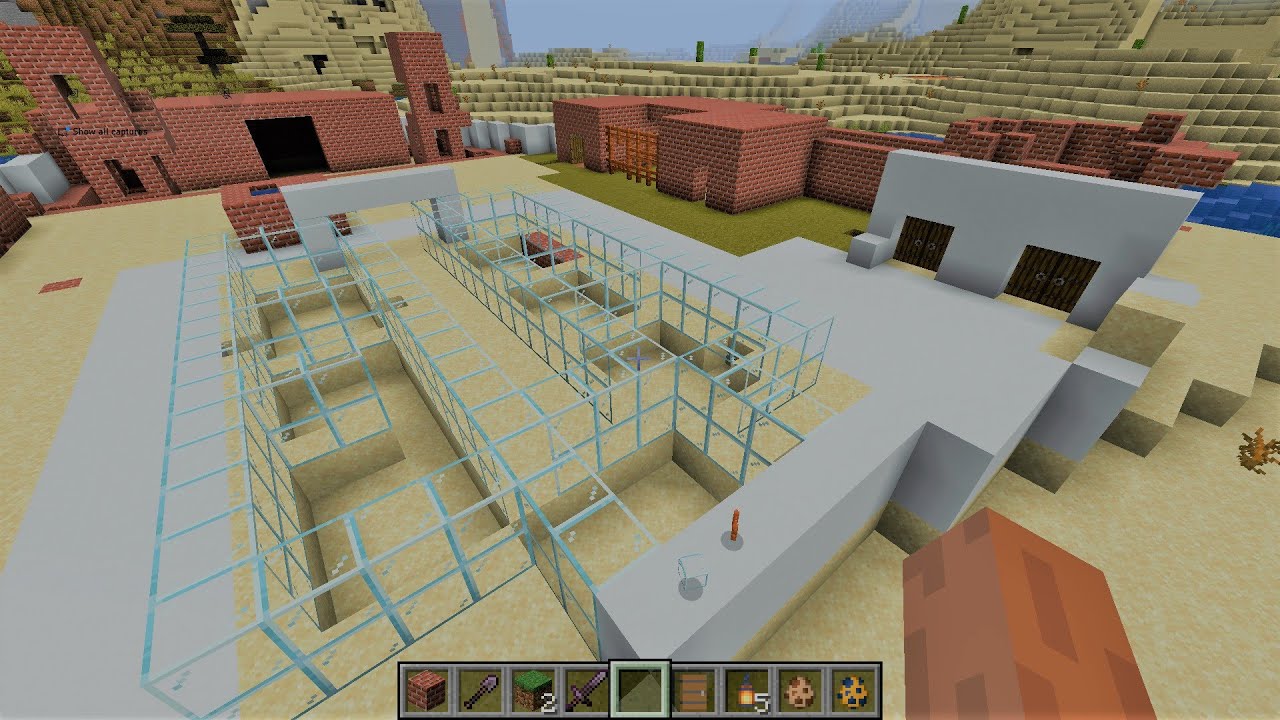 I MADE A NEW TRIBE IN MINECRAFT PART 1 BUILDING THE STRUCTURES 10 LIKES ...