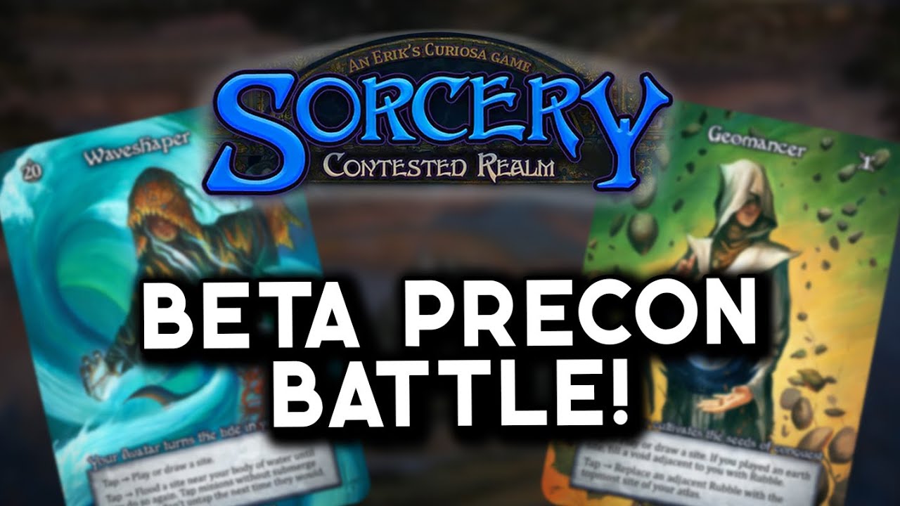 Geomancer vs Waveshaper - Sorcery Beta Pre-constructed Deck Gameplay ...