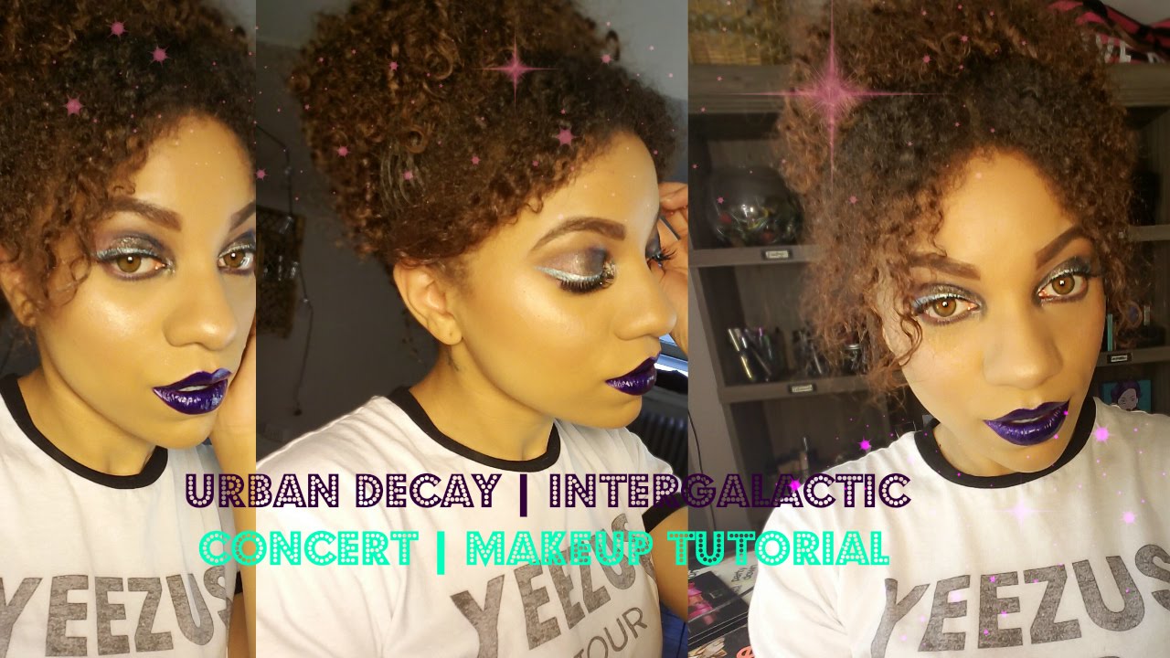 Urban Decay Moondust | Intergalactic | Concert | Makeup Tutorial - YouTube