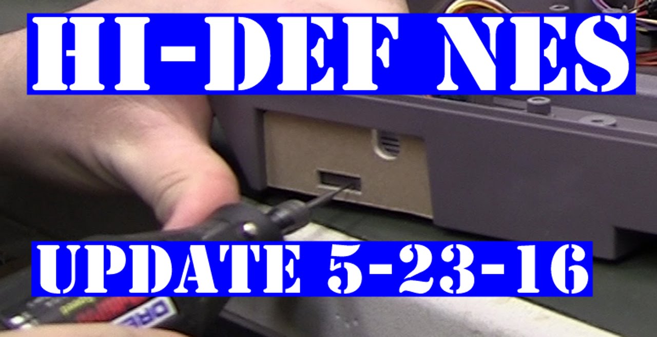Hi-Def NES update 5-23-2016 - Nintendo 1080p HDMI - YouTube