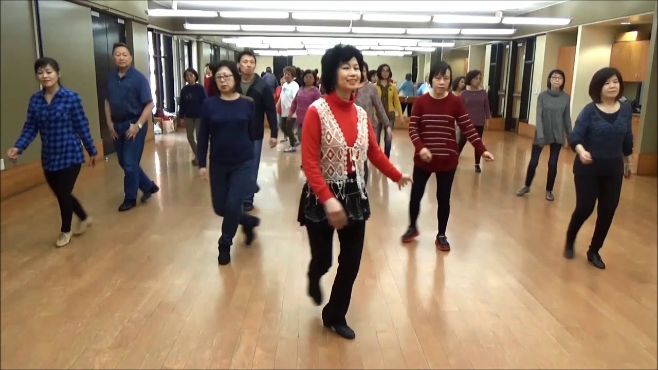 OUTSIDE IN Line Dance (Choreographed by Diana Dawson) - YouTube