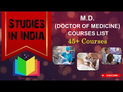 MD Course Details | Best MD Courses after MBBS | List of PG Courses after MBBS | MD Course - YouTube