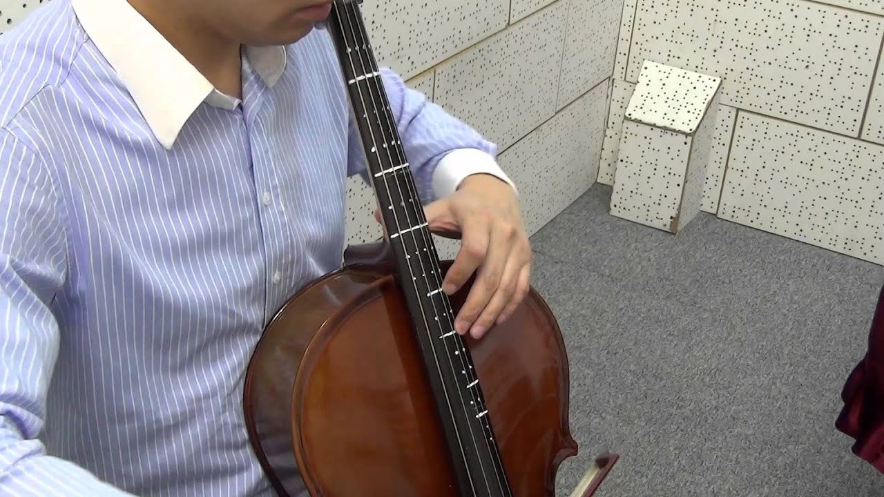 ABRSM Cello Exam Grade 6 scales and arpeggios - D major scale(separate ...