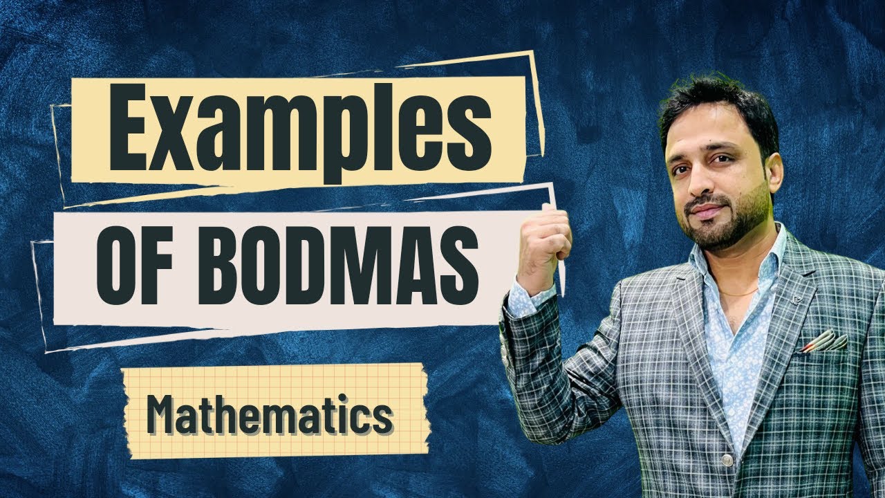 Examples of BODMAS | Basic calculations | Naeemullah mahar - YouTube