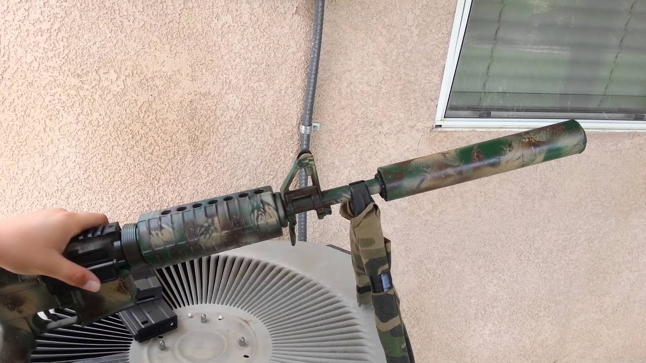 How To Make An Airsoft Silencer Suppressor YouTube how-to-make-an-airsoft-silencer-suppressor-youtube