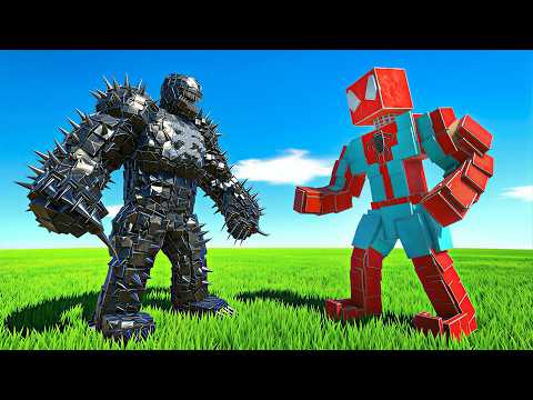 DEV ROBOT VENOM VS ROBOT ÖRÜMCEK ADAM!