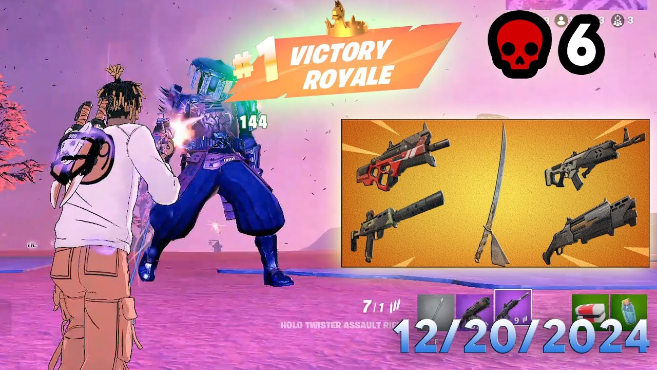 Victory Royale Madness! Fortnite Chapter 6 Season 1 Gameplay! 🏆 ...