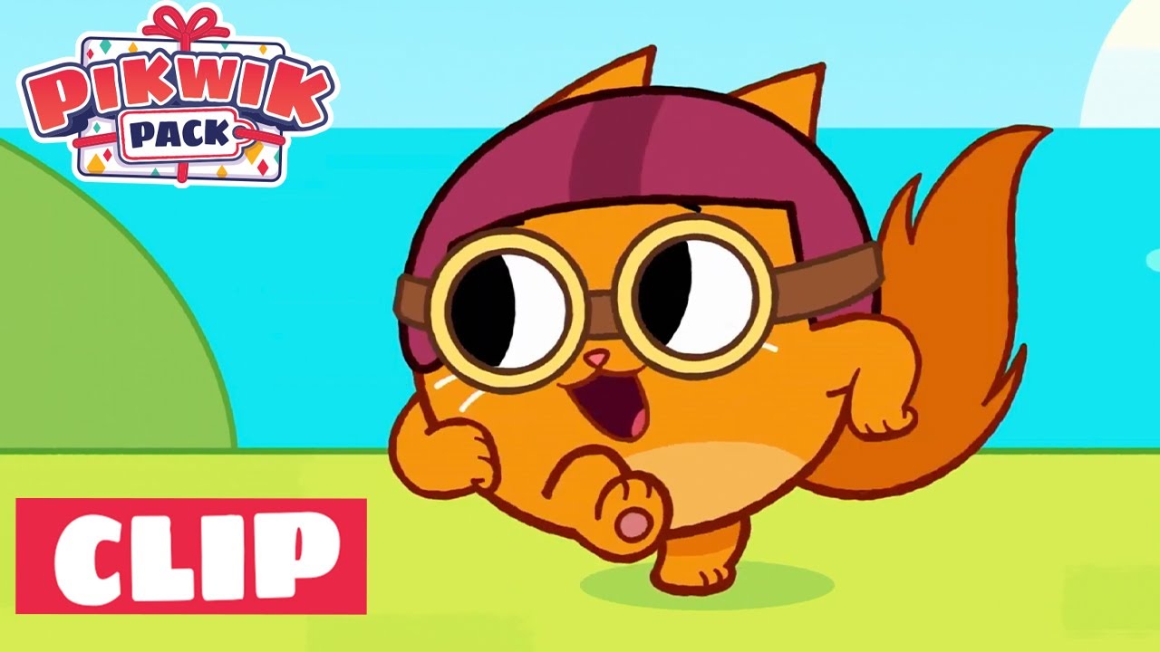 Hazel's Helicopter Tricks! 🎁 Pikwik Pack 🎁 - YouTube