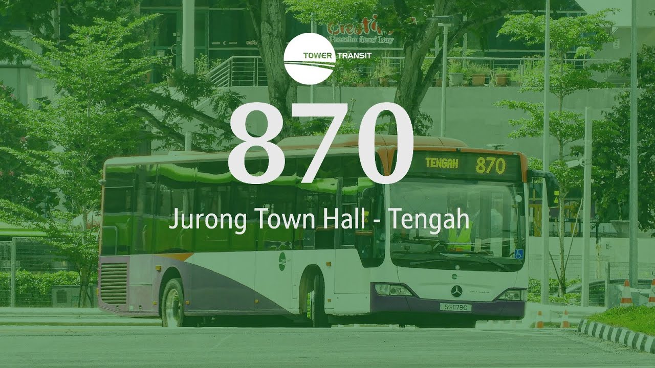 Tower Transit Singapore | Service 870 Route Visual (2nd Version) - YouTube